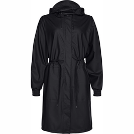 Rains coat black store
